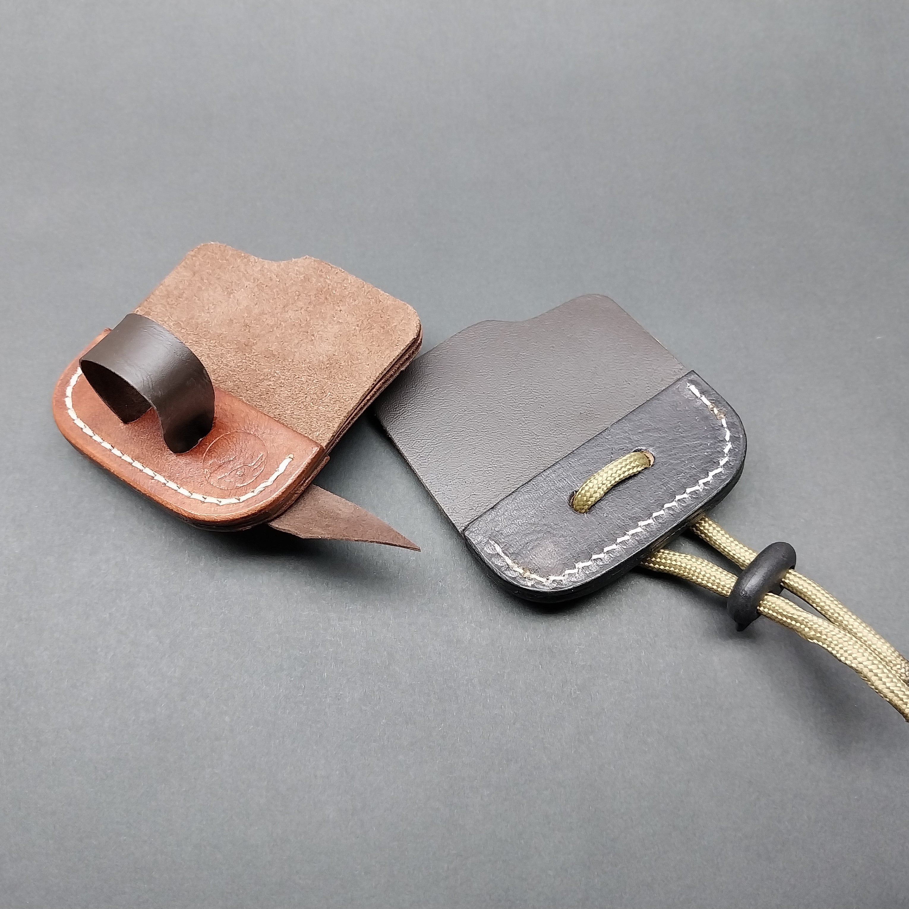 BSA Leatherworks Finger Tab triple layer smooth | Only Traditional ...