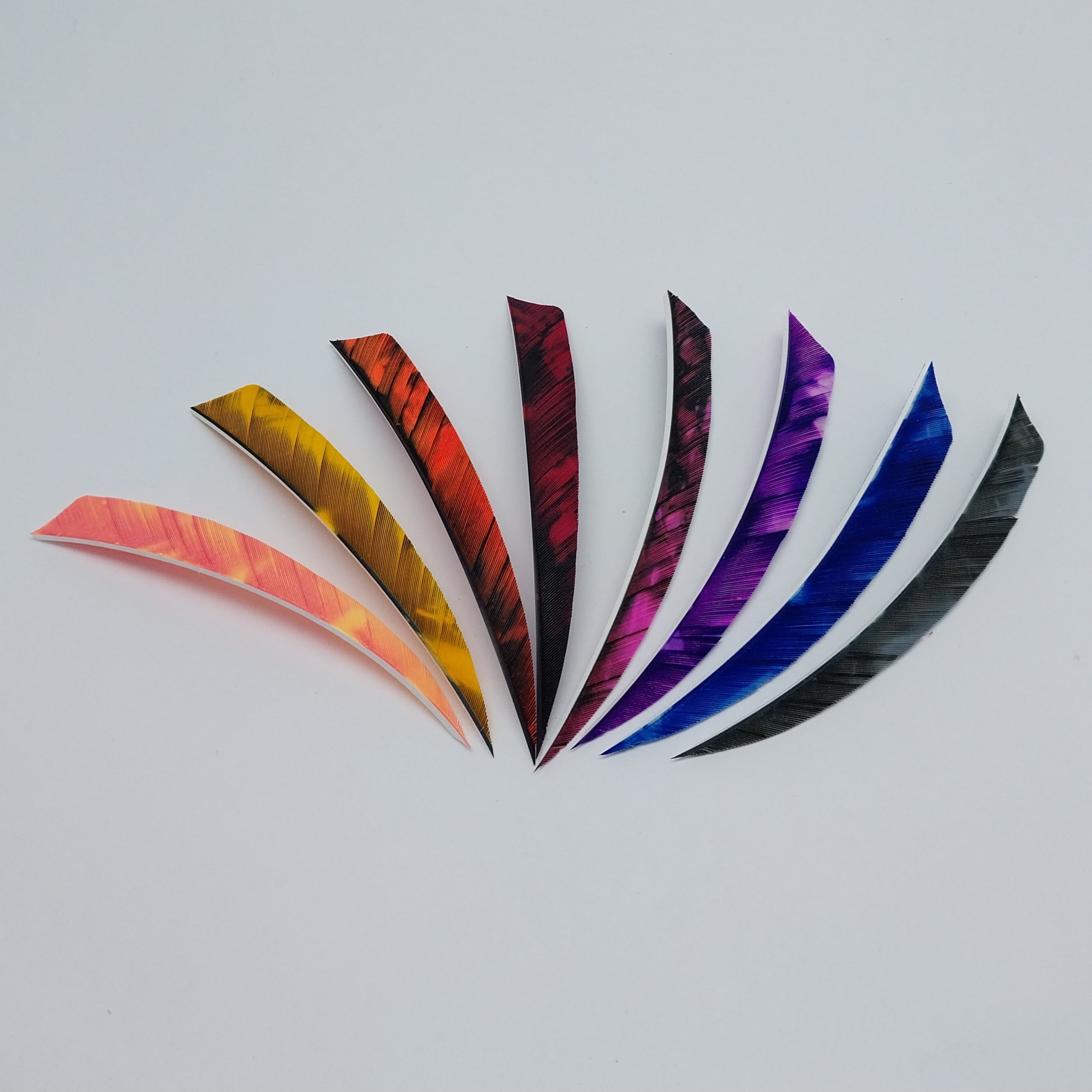 Ozark Feather Fletching Camo Shield Cut | Only Traditional Archery Supplies