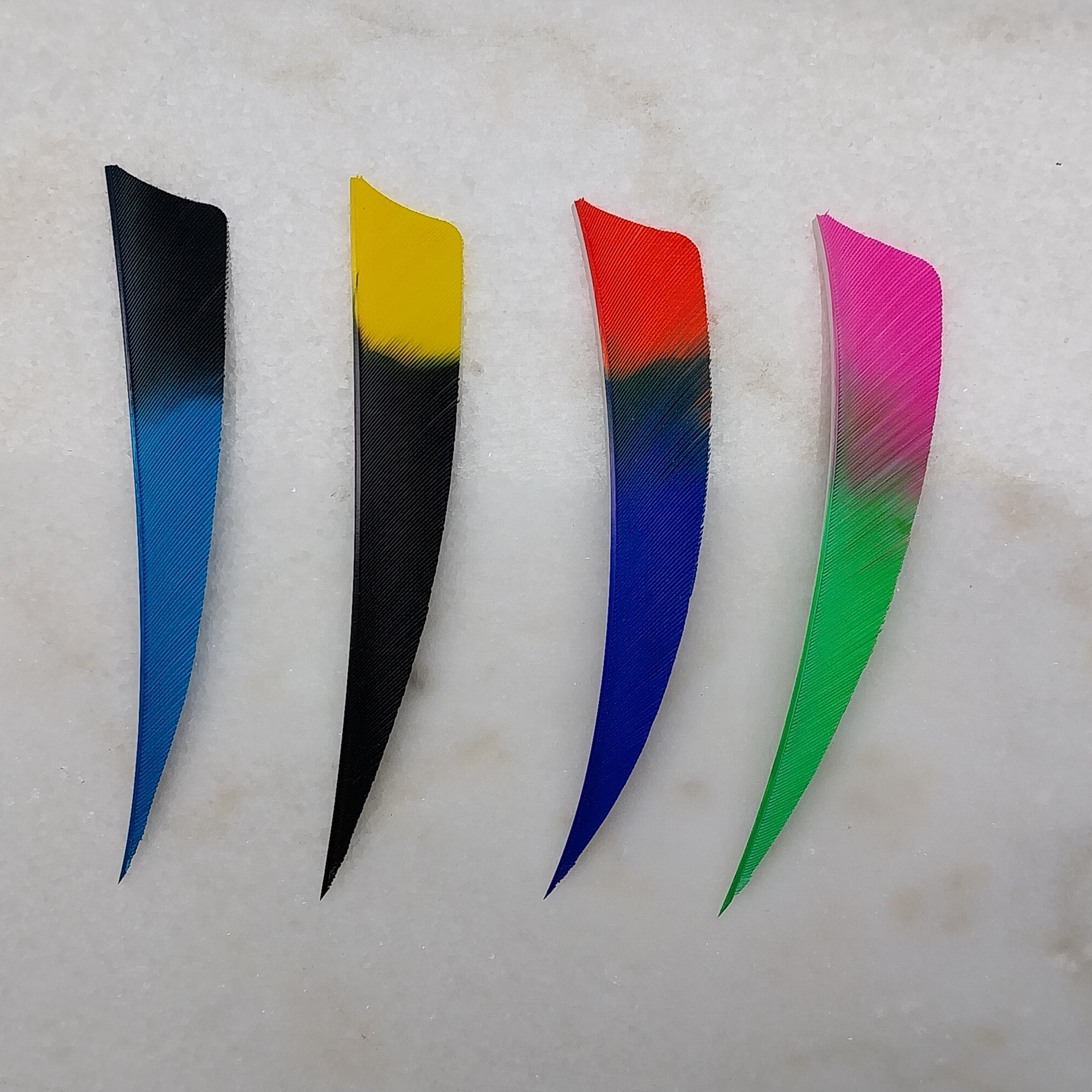 Ozark Feather Fletching Camo Colour Shield Cut | Only Traditional ...