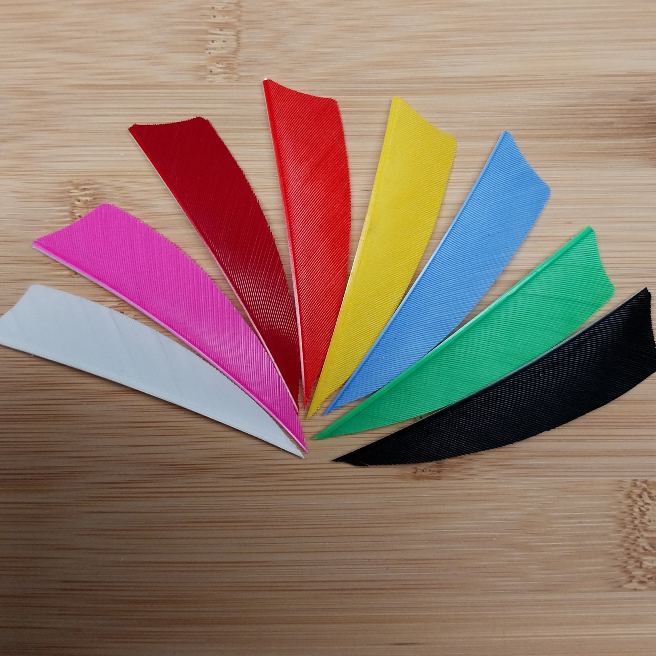 Ozark Feather Fletching Solid Colour Shield Cut | Only Traditional ...