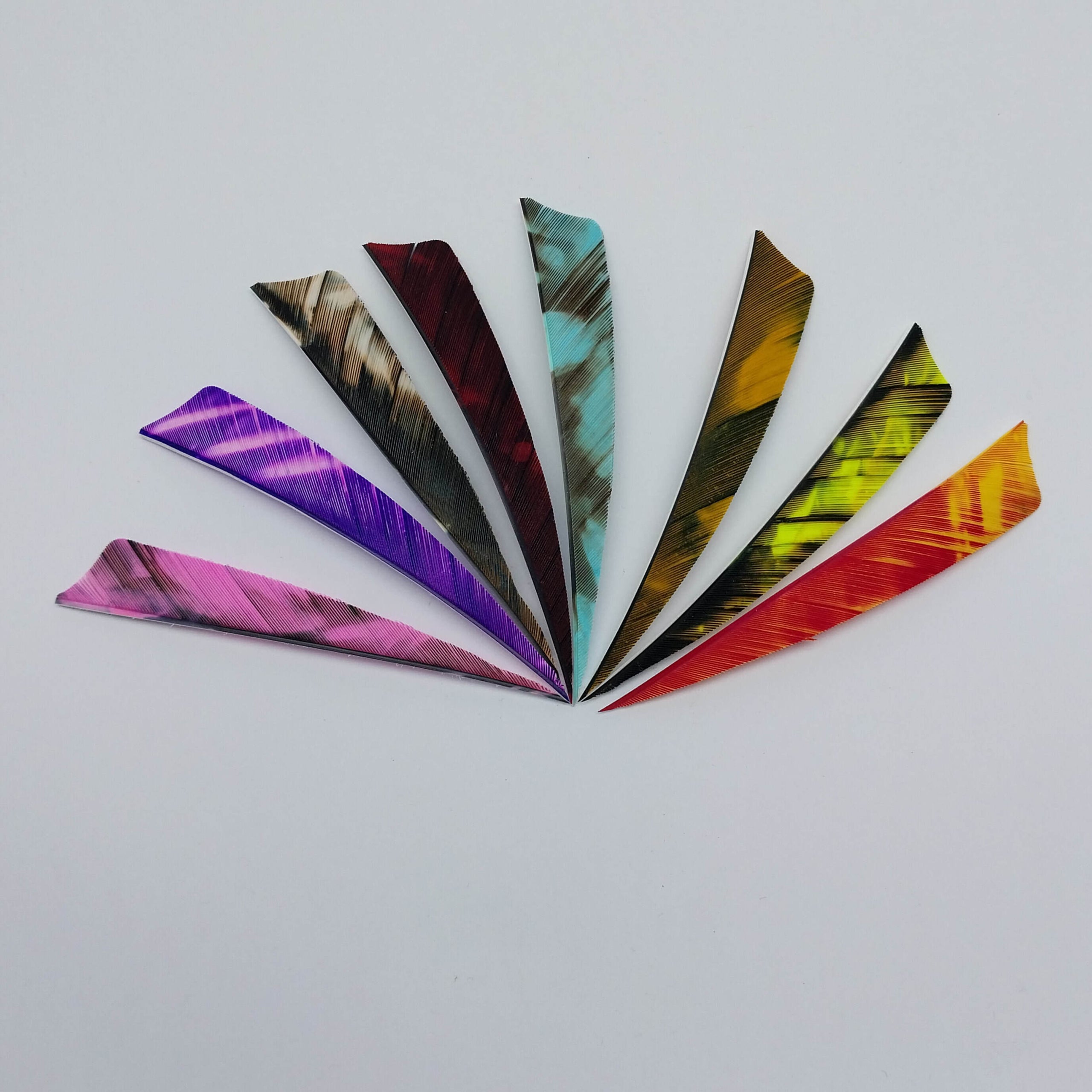 Ozark Feather Fletching Camo Colour Shield Cut | Only Traditional ...