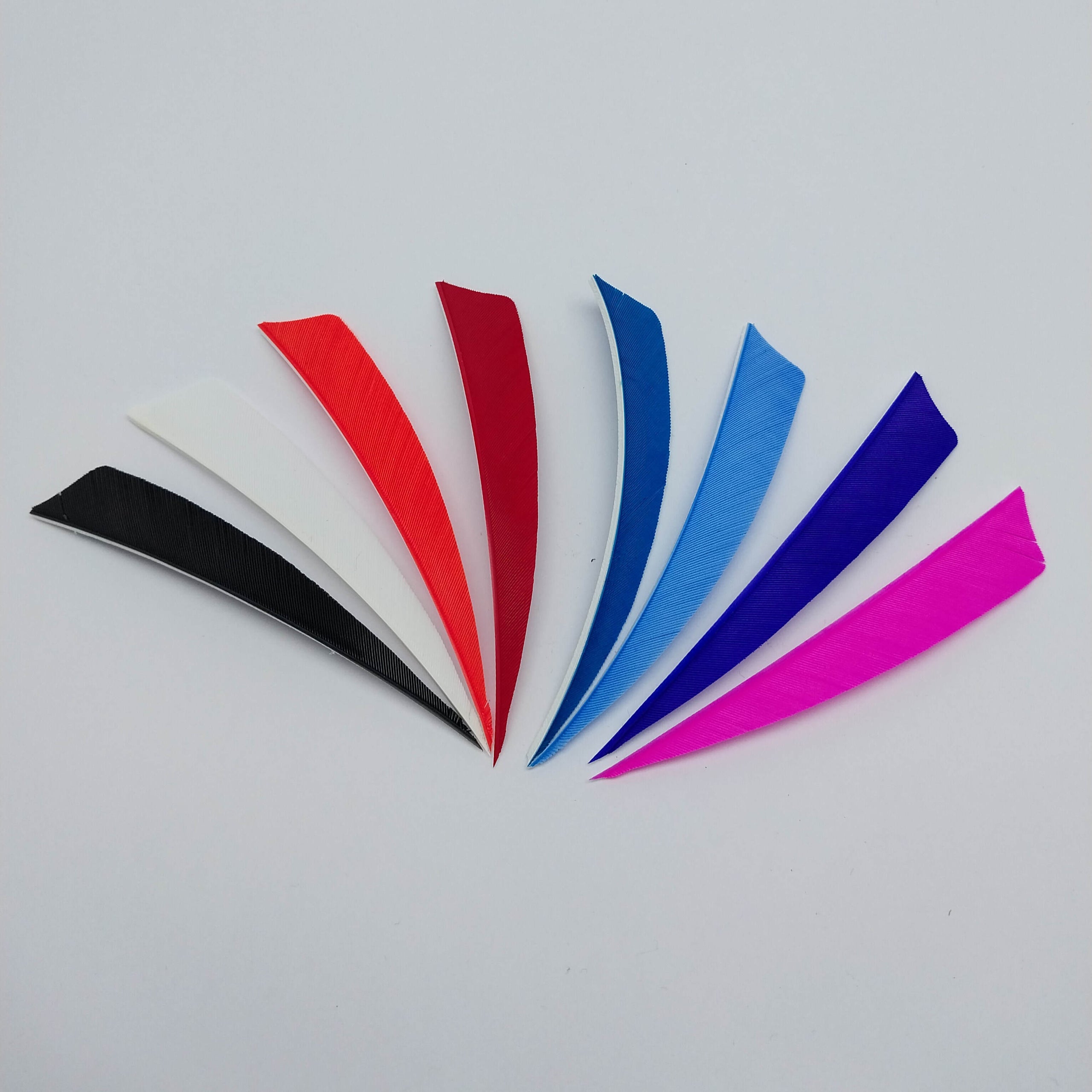 Ozark Feather Fletching Solid Colour Shield Cut | Only Traditional ...